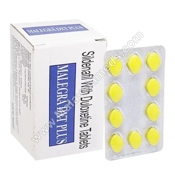 Malegra DXT Plus (Sildenafil Citrate/Duloxetine) - Malaysiameds