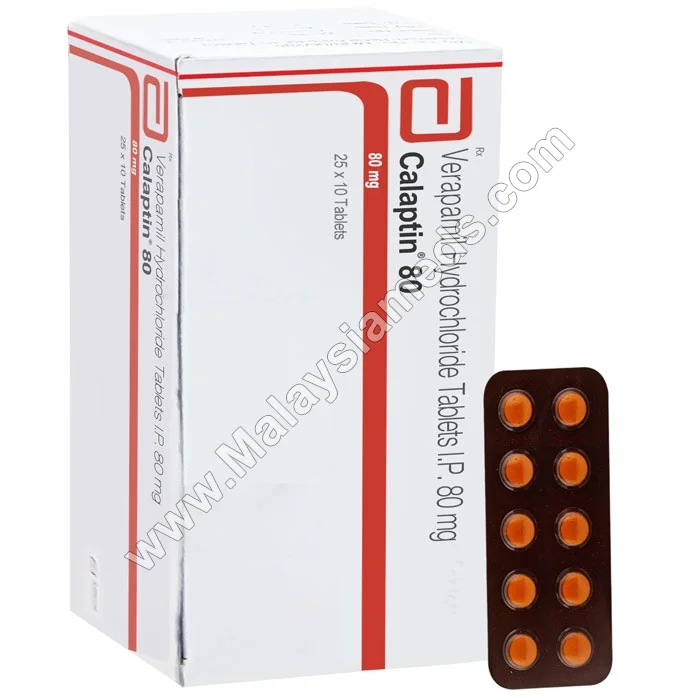 Verapamil 80 mg (Generic) - Malaysiameds